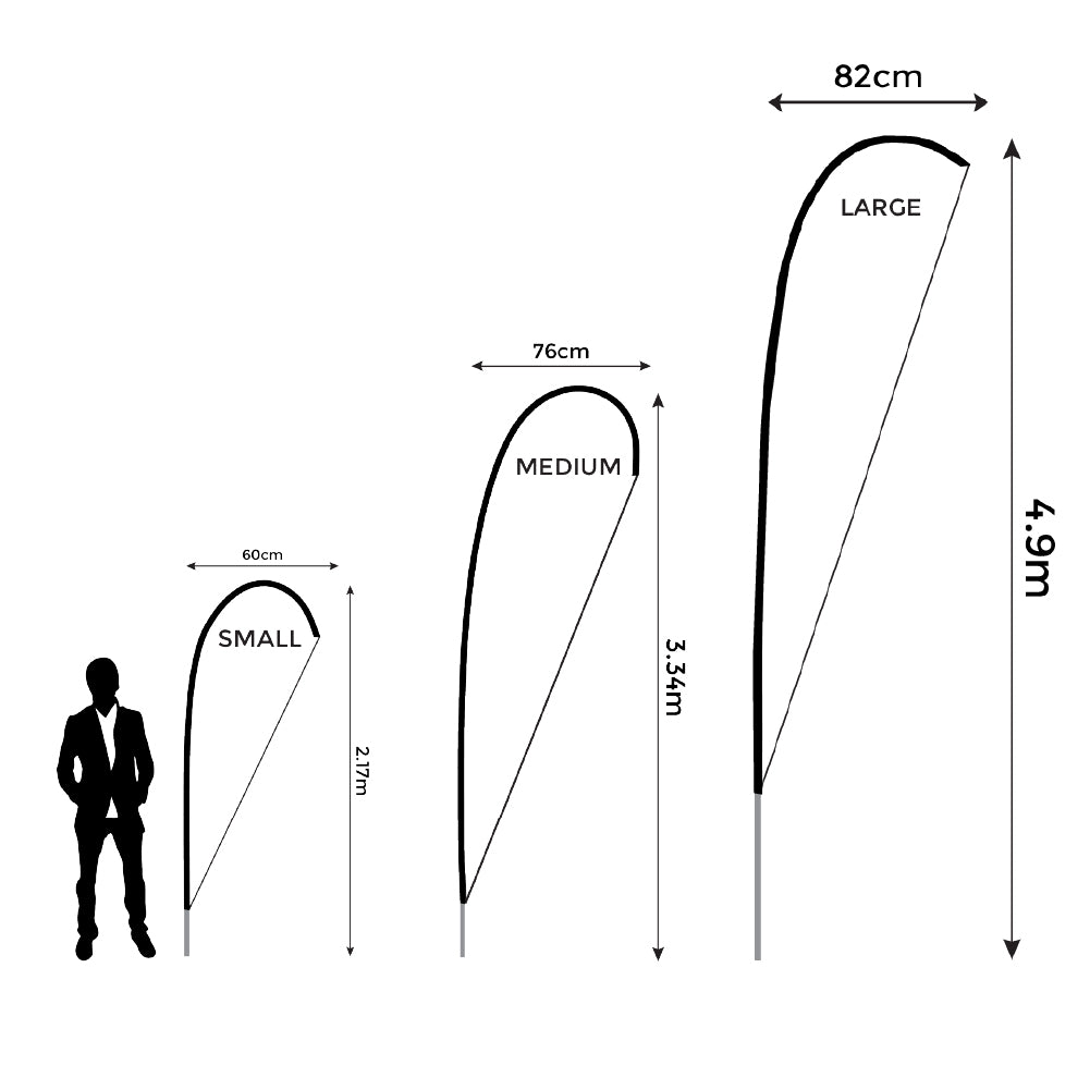 Banner Flag Base - Grass Spike - Stickerman
