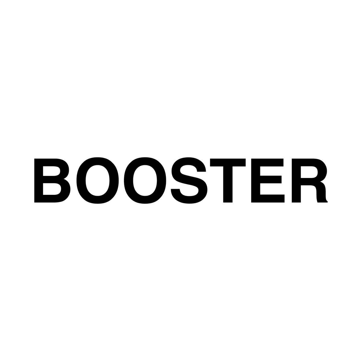 Fire Safety Stickers - BOOSTER - Stickerman Australia