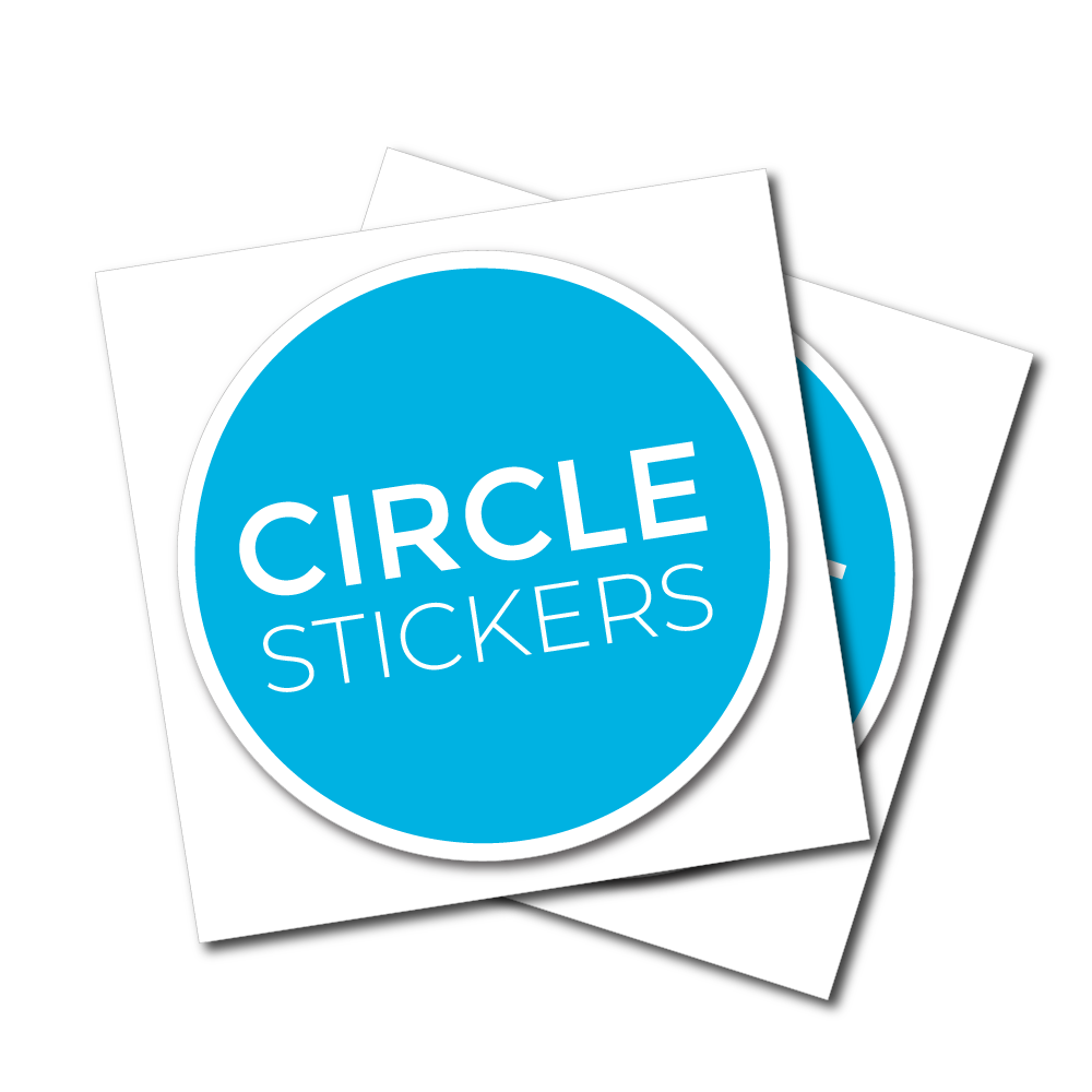 Circle stickers - Stickerman Australia