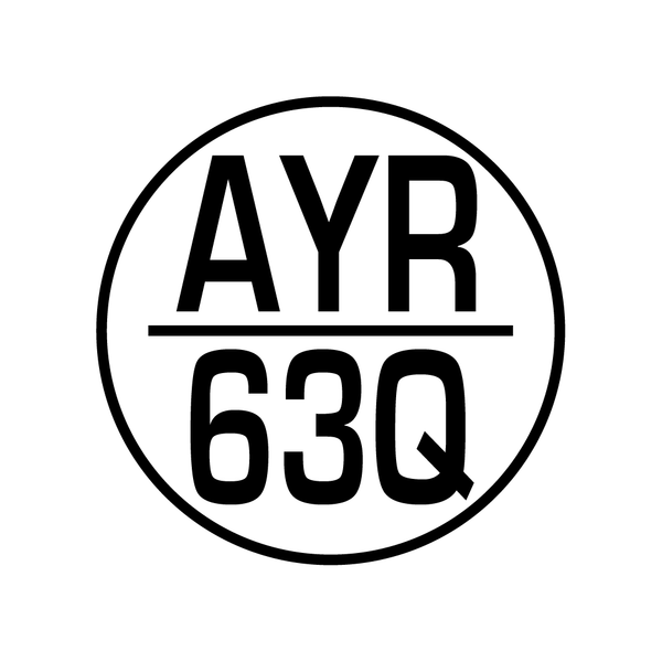 Round Boat Registration Stickers - Design 1 - Stickerman Australia