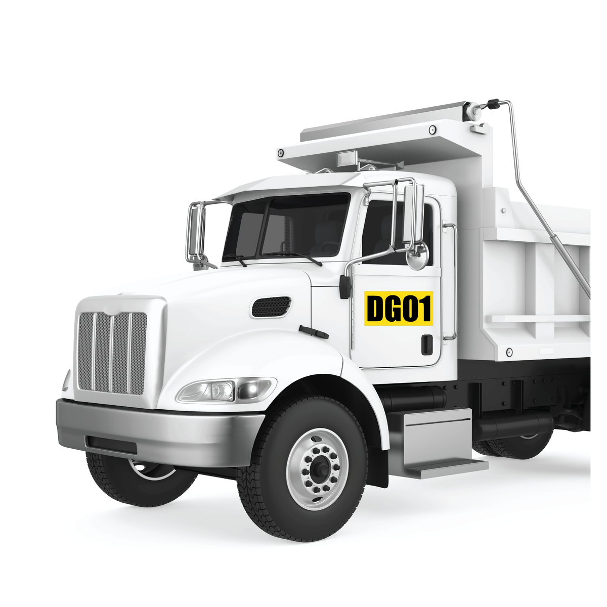 Vehicle Site ID Number Stickers - Stickerman Australia